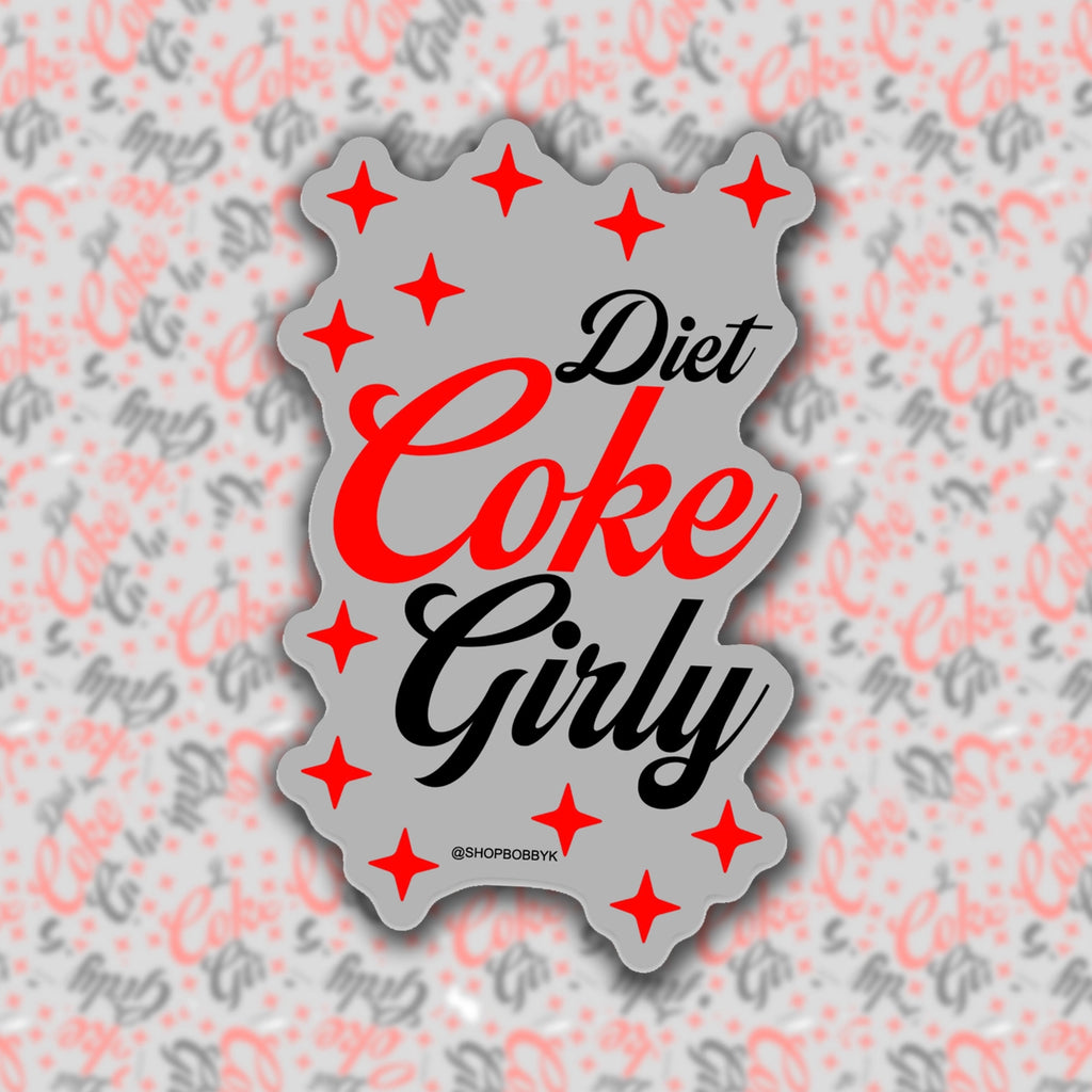 Diet Coke Girly Sticker – Modern Legend, LLC.