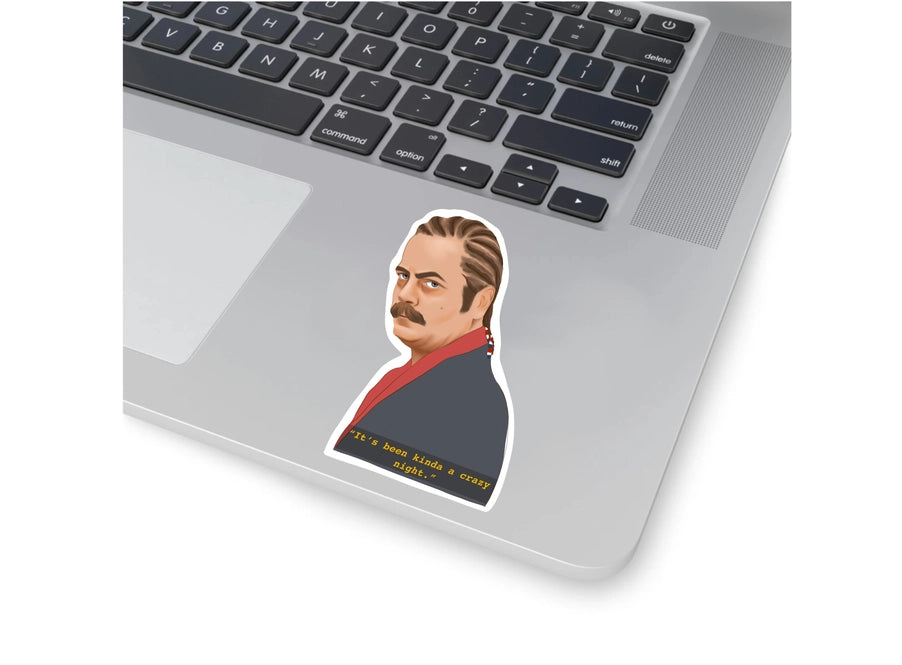 Ron Swanson Sticker – Modern Legend, LLC.