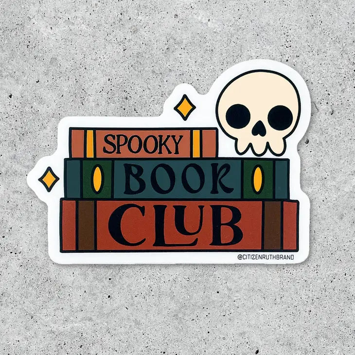 Spooky Book Club Sticker – Modern Legend, LLC.