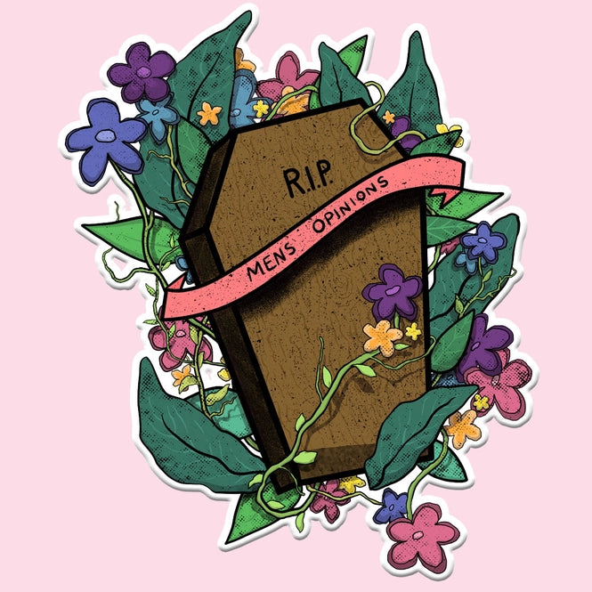 RIP Men's Opinions Sticker – Modern Legend, LLC.