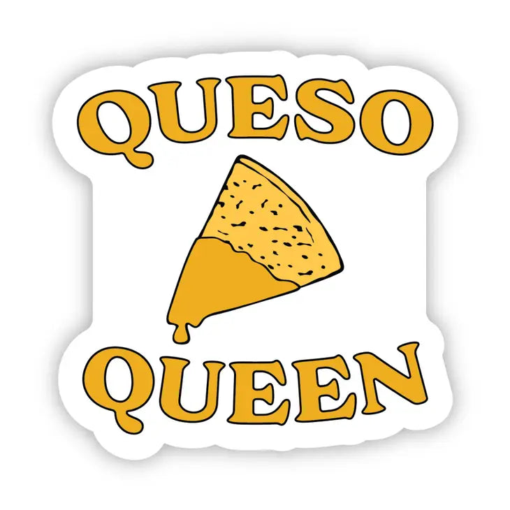 Queso Queen Sticker – Modern Legend, LLC.