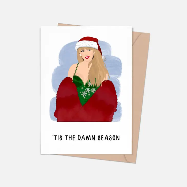 Taylor Swift Tis The Damn Season Card – Modern Legend, LLC.