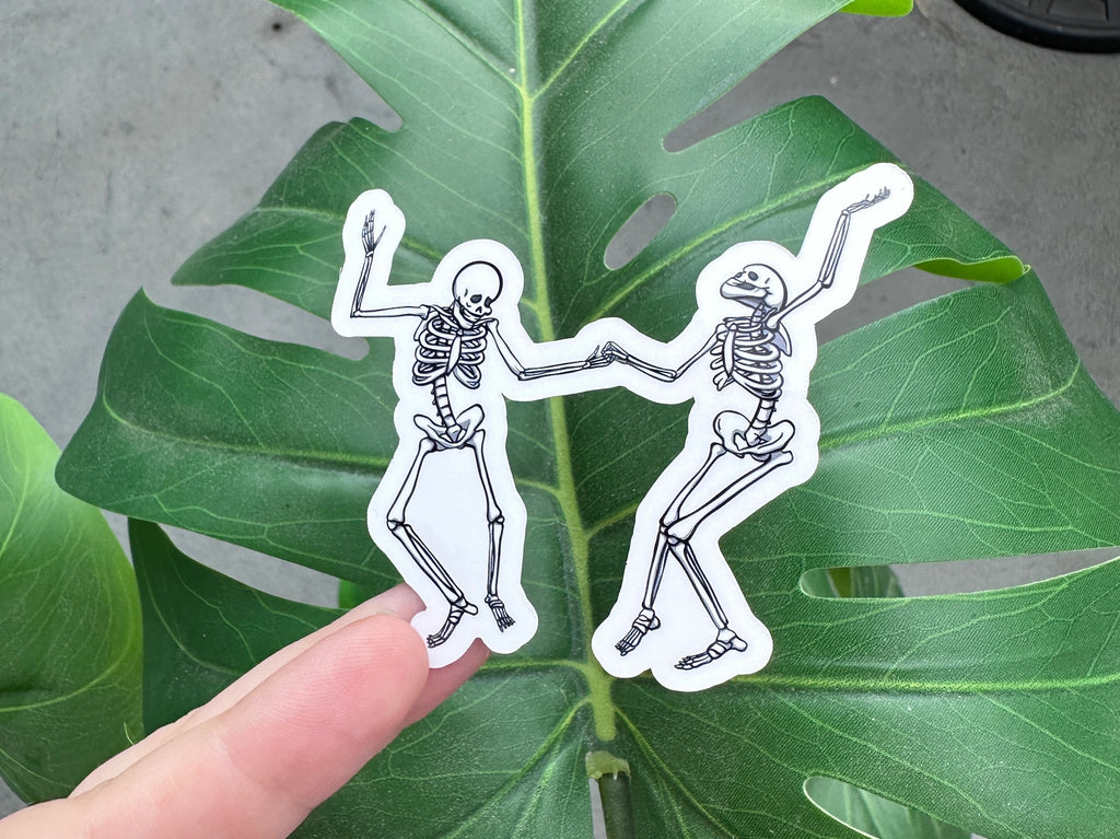 Dancing Skeletons Sticker, – Modern Legend, LLC.