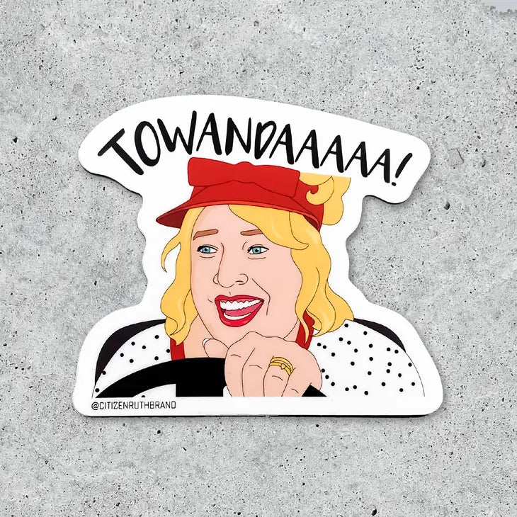 Towanda! Fried Green Tomatoes Sticker – Modern Legend, LLC.