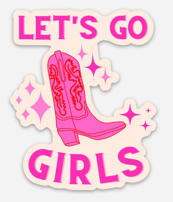 Let's Go Girls Sticker – Modern Legend, LLC.