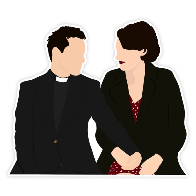 Fleabag & Hot Priest Sticker – Modern Legend, LLC.