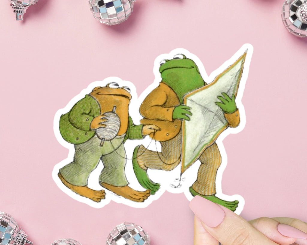 Frog and Toad Kite Sticker – Modern Legend, LLC.