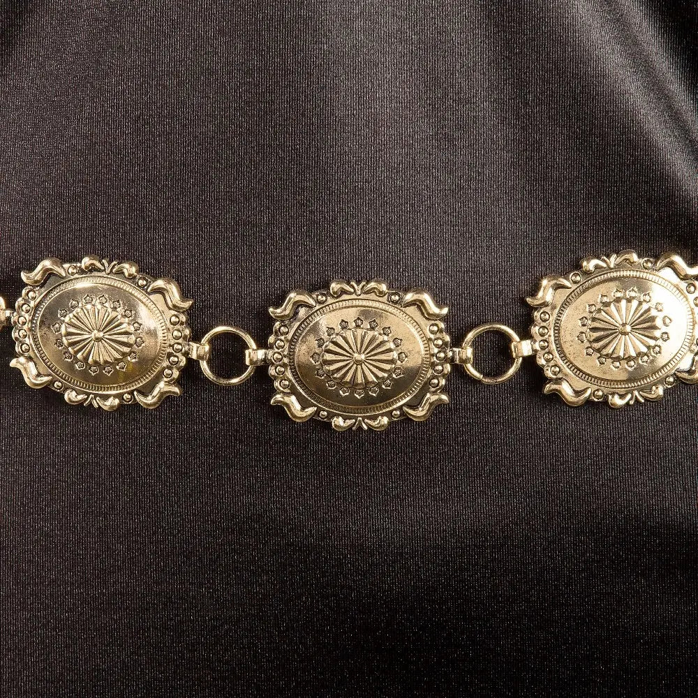 Western Concho Chain Belt – Modern Legend, LLC.
