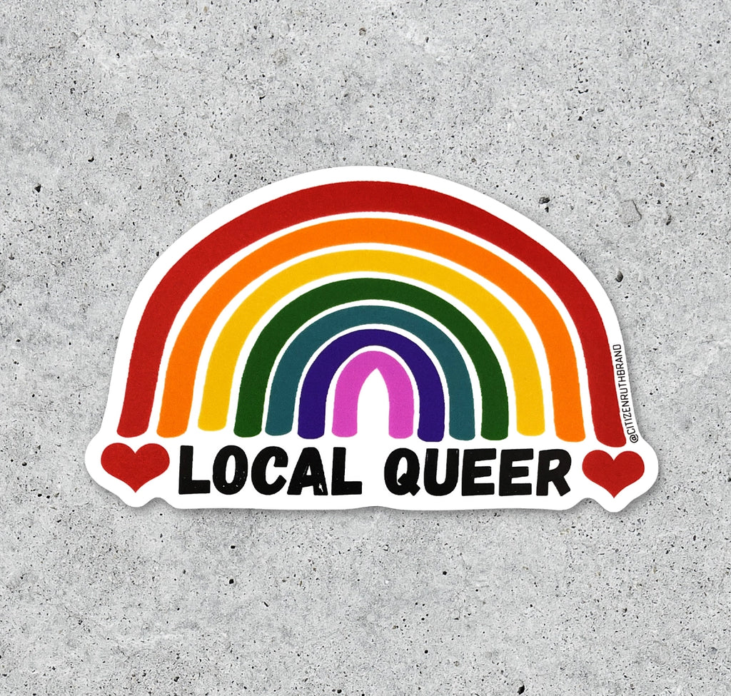 Local Queer Sticker – Modern Legend, LLC.