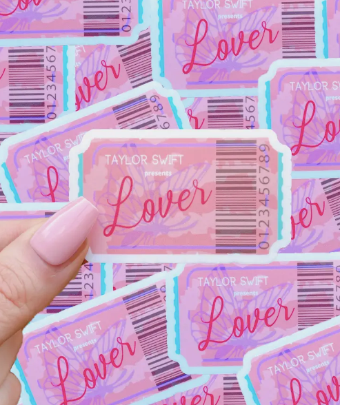 Taylor Swift Concert Ticket Sticker – Modern Legend, LLC.