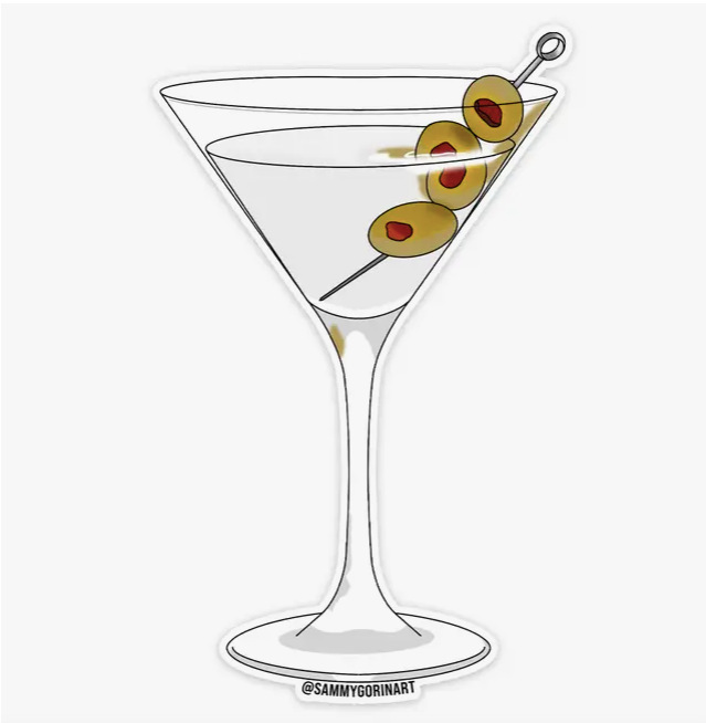 Dirty Martini Sticker – Modern Legend, LLC.