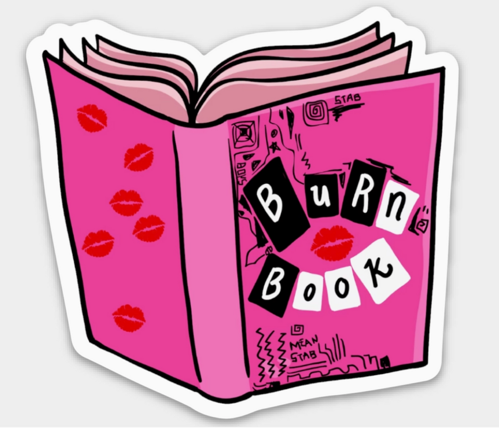 Burn Book Sticker – Modern Legend, LLC.