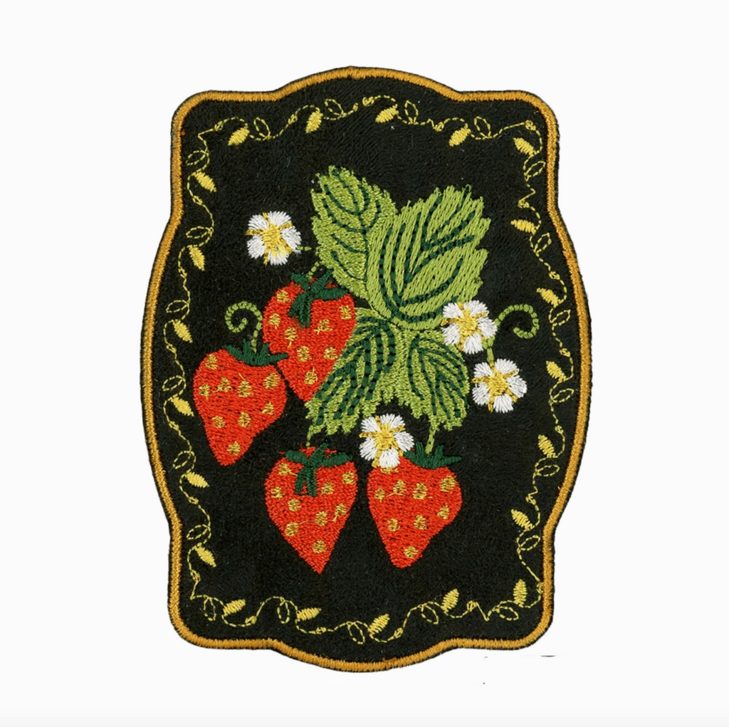 Strawberries Handmade Patch – Modern Legend, LLC.
