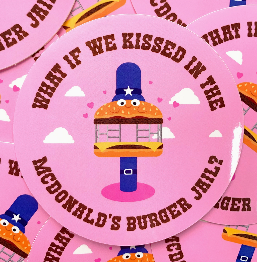 Mcdonald's Burger Jail Sticker – Modern Legend, LLC.