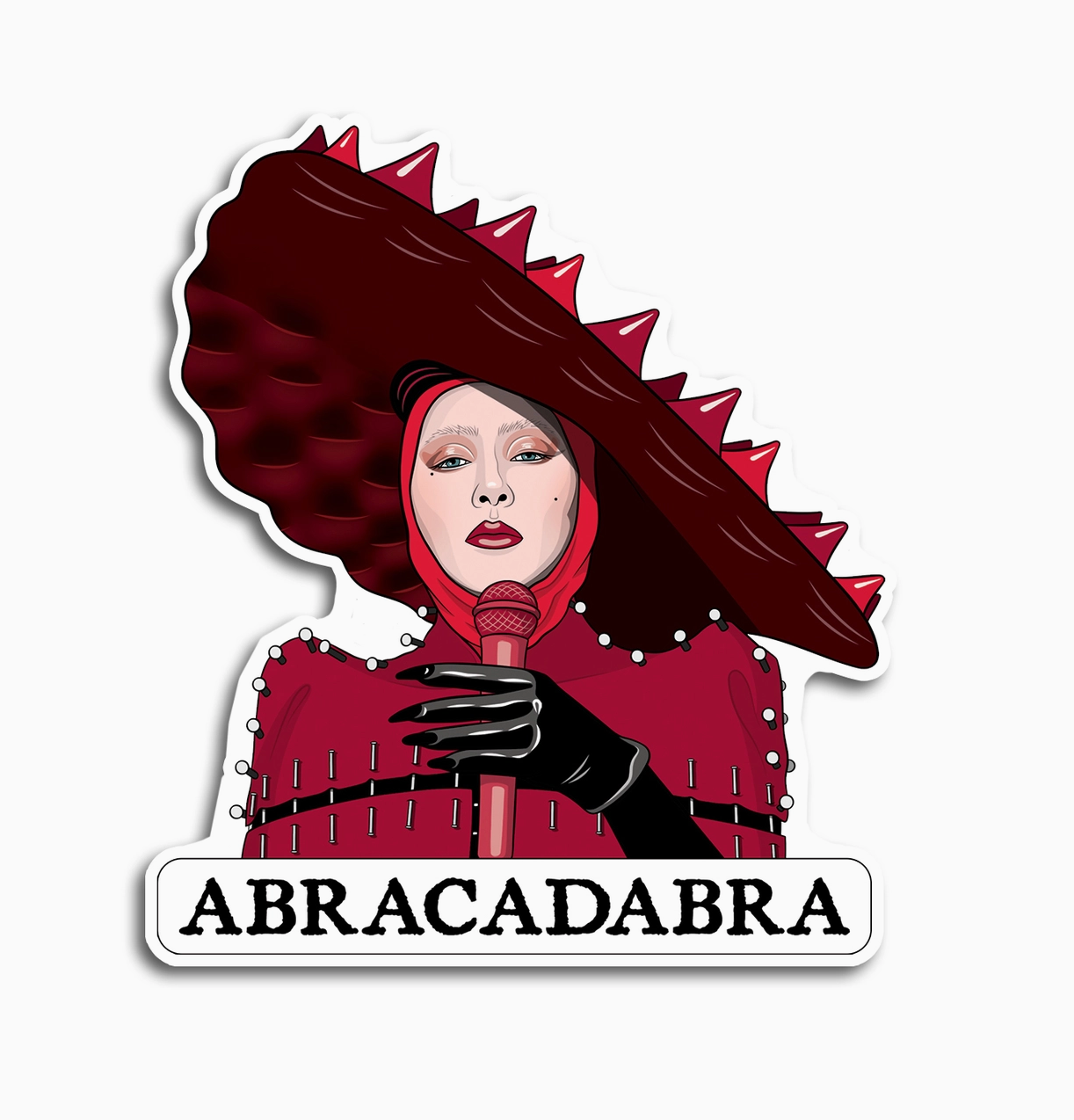 Lady Gaga Abracadabra Sticker – Modern Legend, LLC.