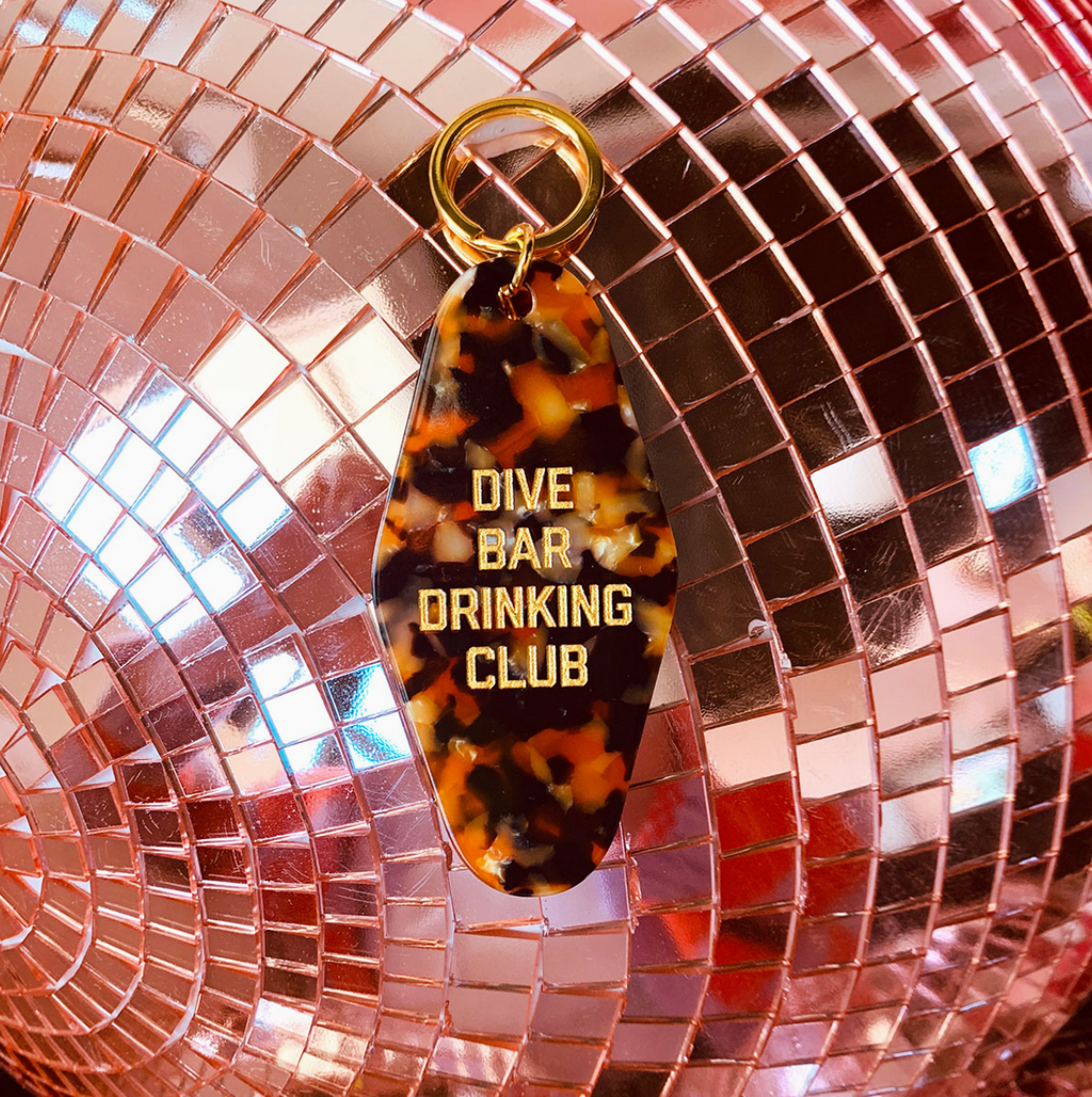Dive Bar Drinking Club Keychain – Modern Legend, LLC.