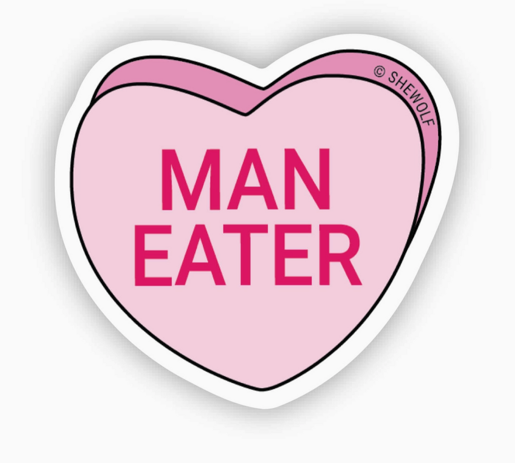 Man Eater Sticker – Modern Legend, LLC.