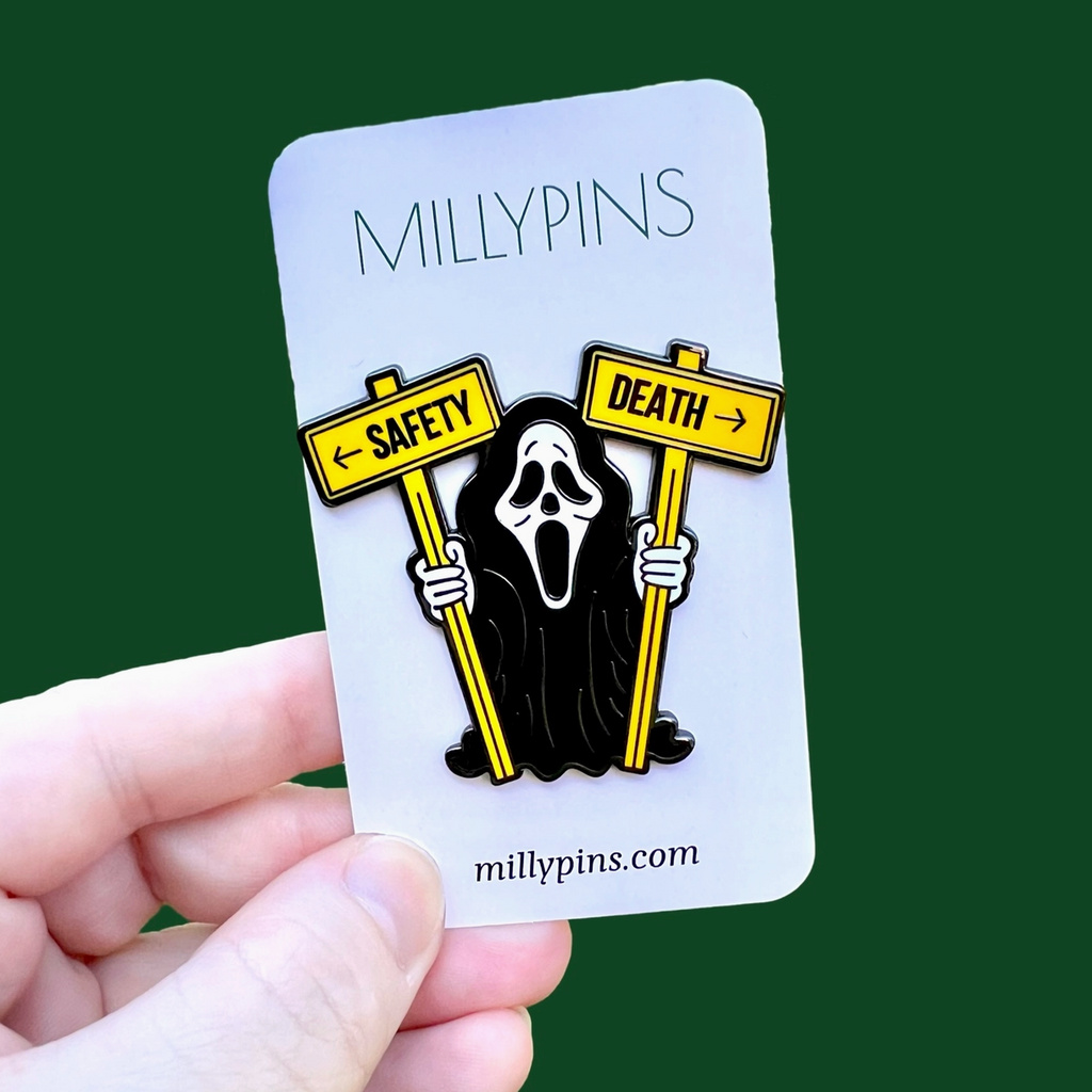 Scary Movie/Scream “Ghostface” Pin – Modern Legend, LLC.