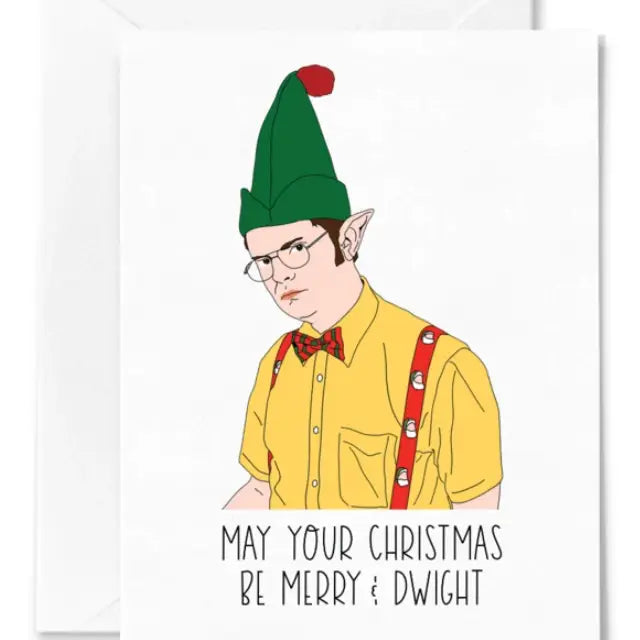 Dwight The Office Christmas Card – Modern Legend, LLC.