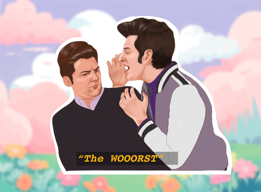 The Worst Parks + Rec Sticker – Modern Legend, LLC.