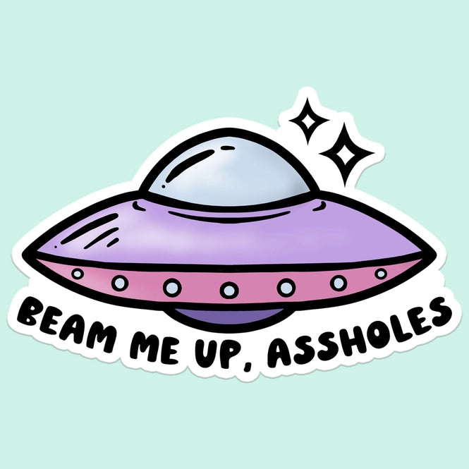 Beam Me Up Sticker – Modern Legend, LLC.
