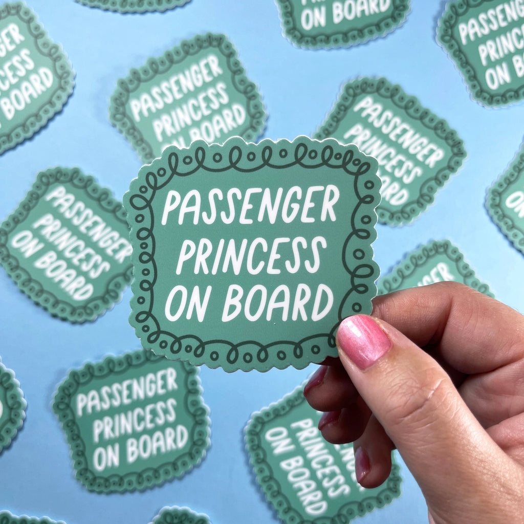Passenger Princess Sticker – Modern Legend, LLC.