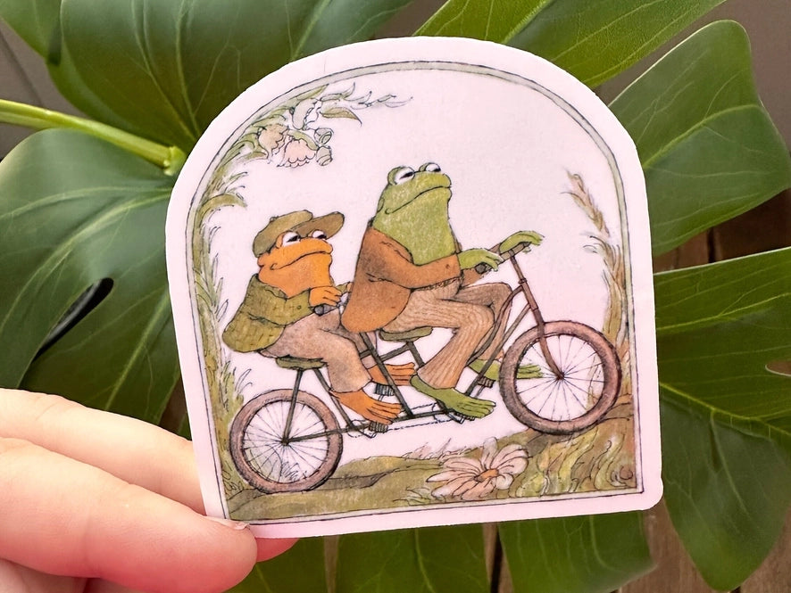 Frog and Toad Sticker – Modern Legend, LLC.