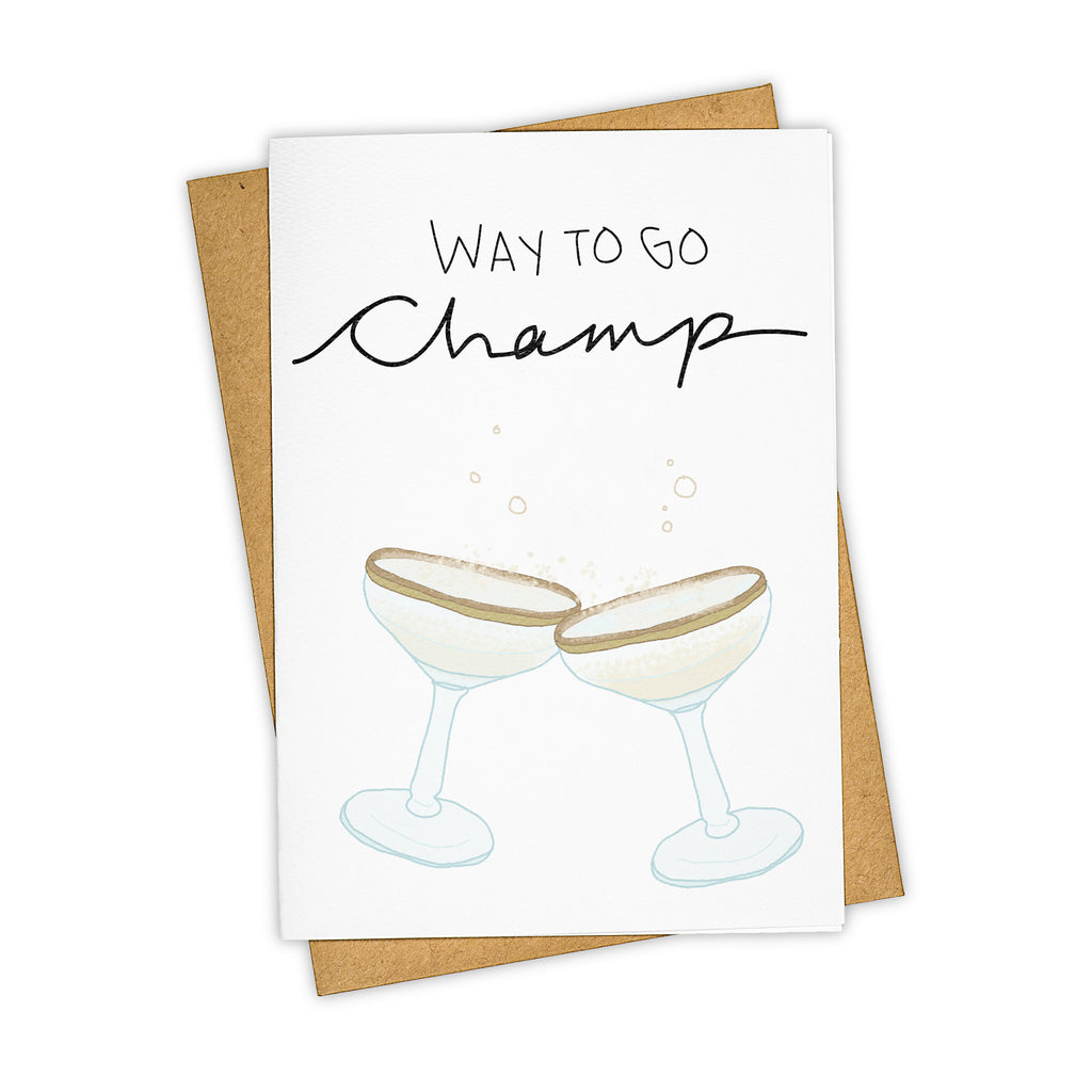 Tay Ham - Way to Go Champ Card – Modern Legend, LLC.