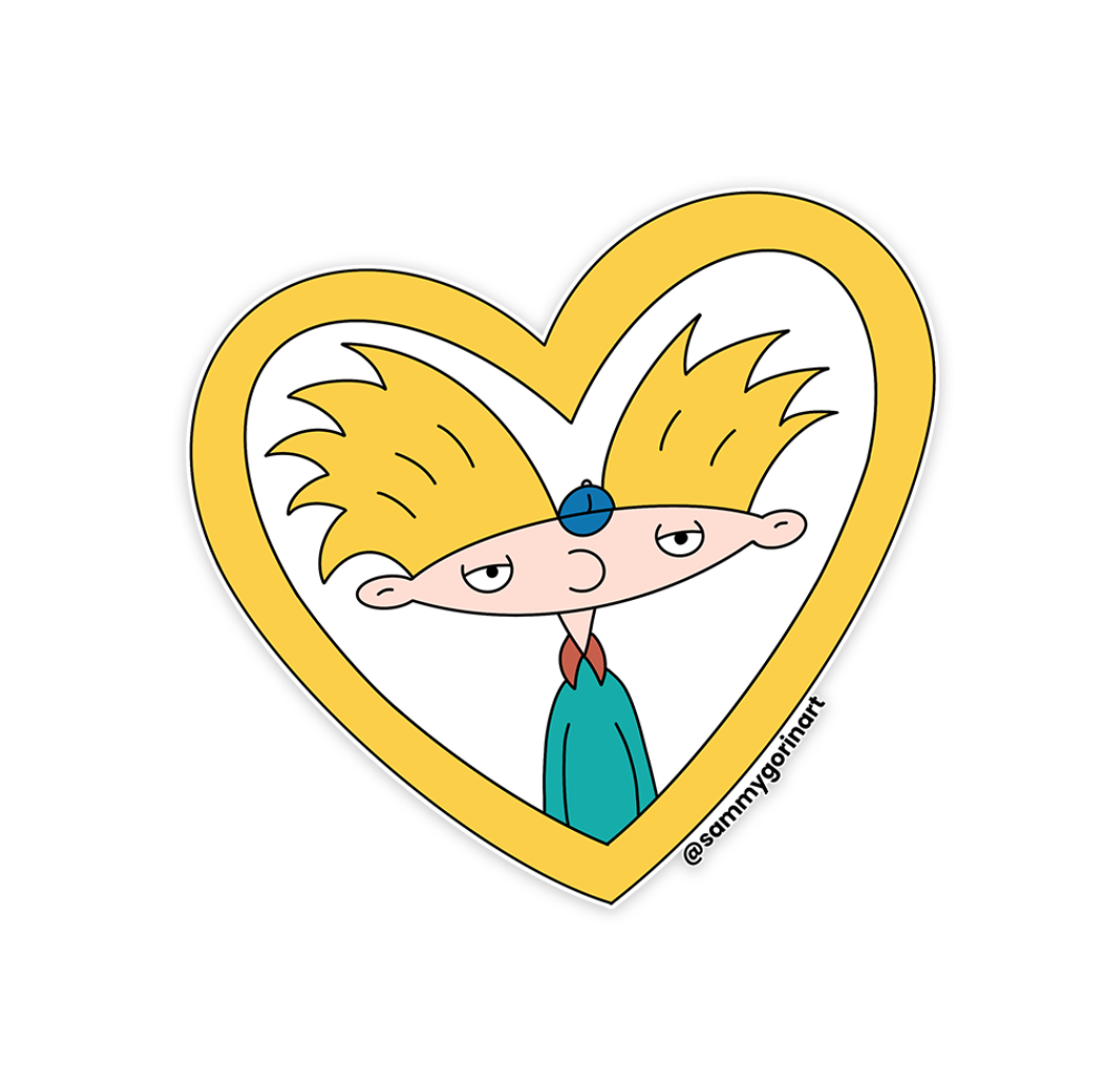 Hey Arnold Sticker – Modern Legend, LLC.