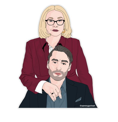 Gerri & Roman Succession Sticker – Modern Legend, LLC.