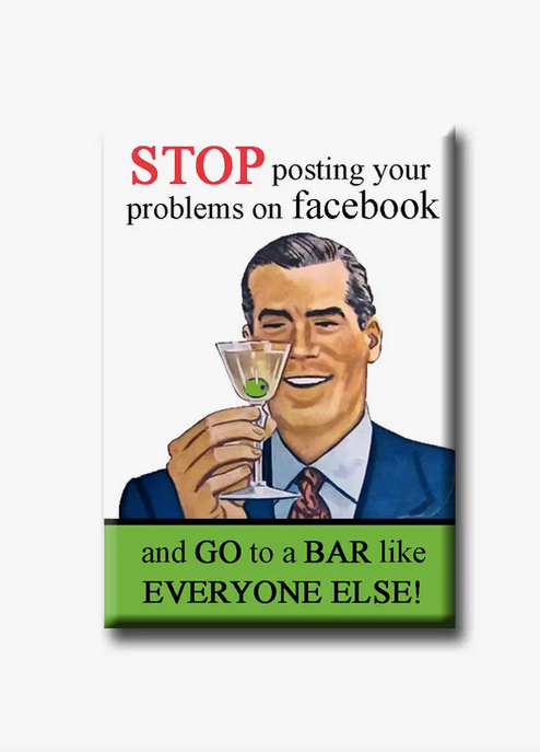 Stop Posting Magnet – Modern Legend, LLC.