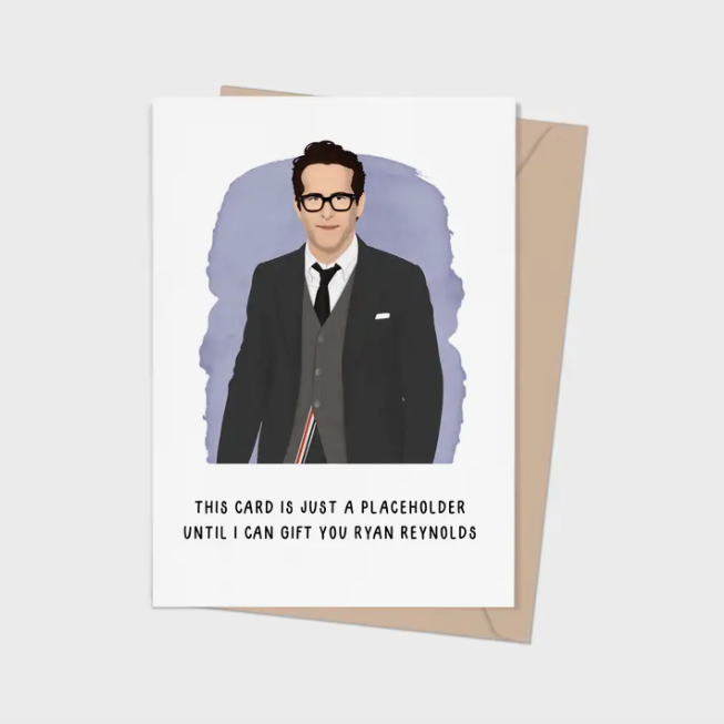 Ryan Reynolds Card – Modern Legend, LLC.