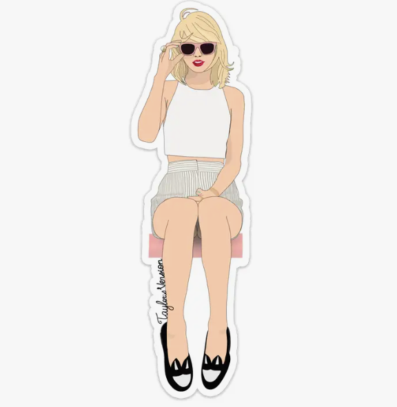 Taylor Swift 1989 Taylor's Version Sticker – Modern Legend, LLC.