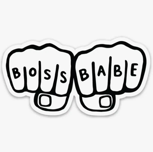 Boss Babe Sticker – Modern Legend, LLC.
