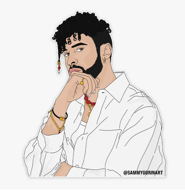 Bad Bunny Sticker – Modern Legend, LLC.