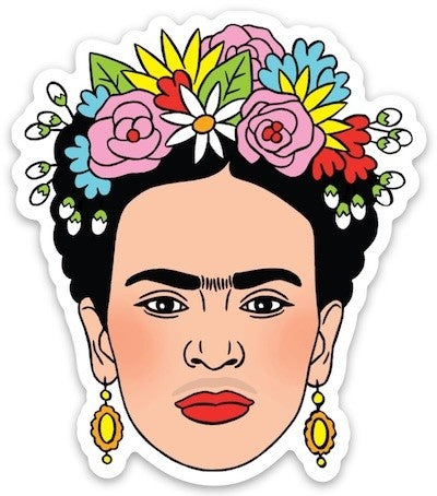 Frida Face Sticker – Modern Legend, LLC.